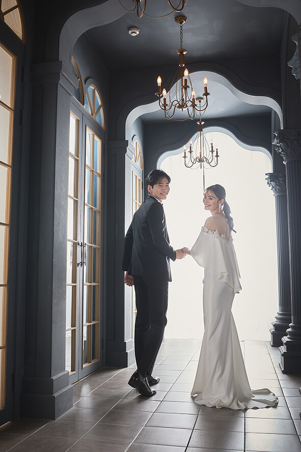 スタジオ撮影（ブライダルフォト・婚礼写真）｜スタジオ マーリン（studio merlin）